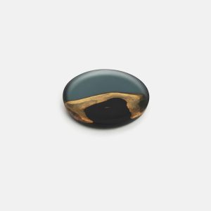 Mu Wooden Design | Ink & Wash Wooden Plate with Resin