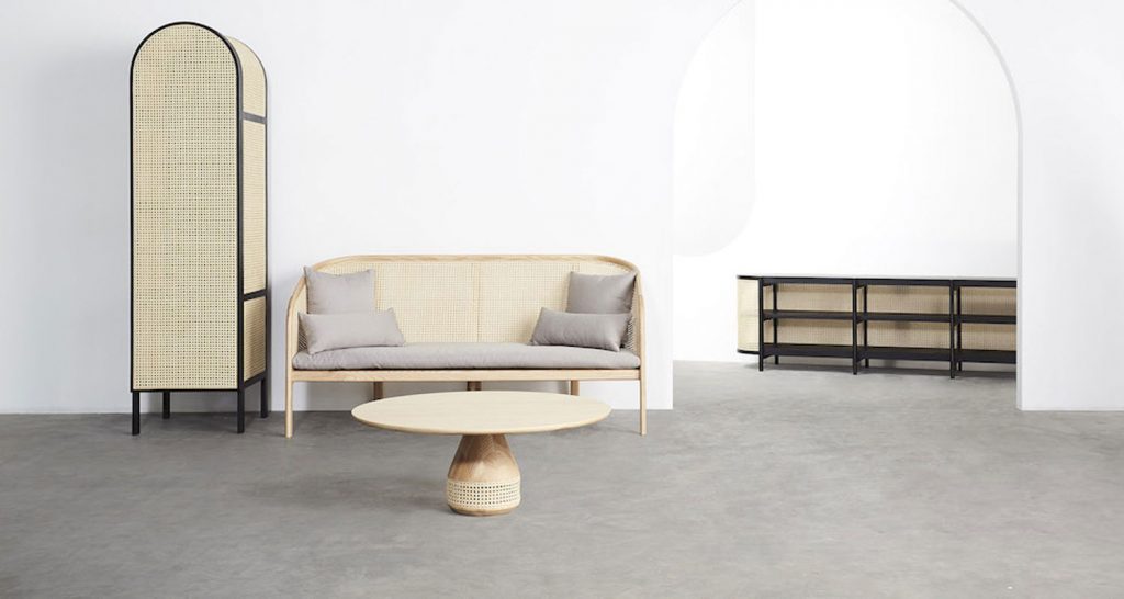 Cane Sofa is one of the furniture prices made with ash wood and rattan ...